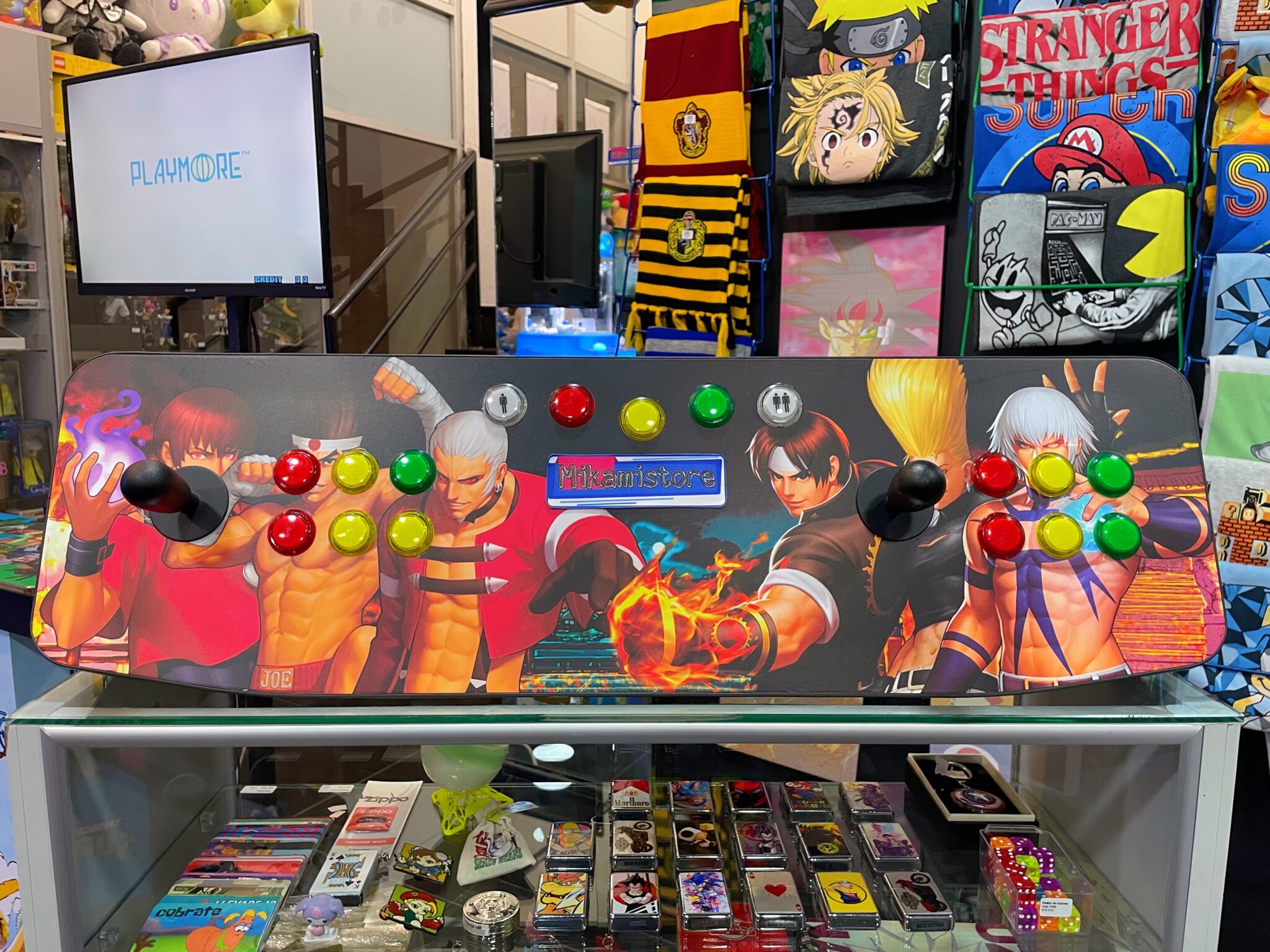 Tablero alámbrico – KOF Personajes – Consola arcade para tv